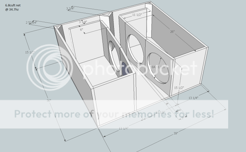 Trunk build: 4 Sundown Sa-12s Box Help/ Suggestions - Subwoofers ...