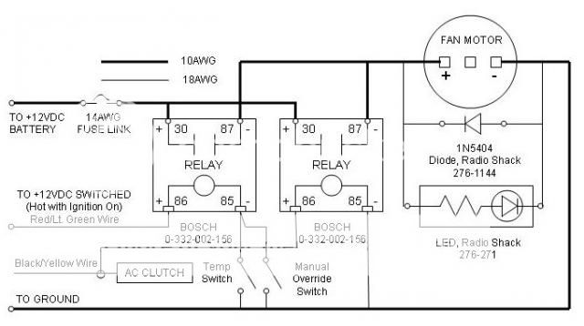 Cooling fan indicator light | Factory Five Racing Forum